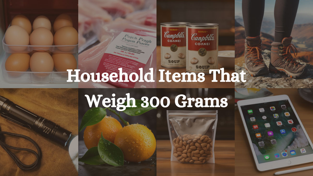 19 Household Items That Weigh 300 Grams 19 Household Items That Weigh 300 Grams